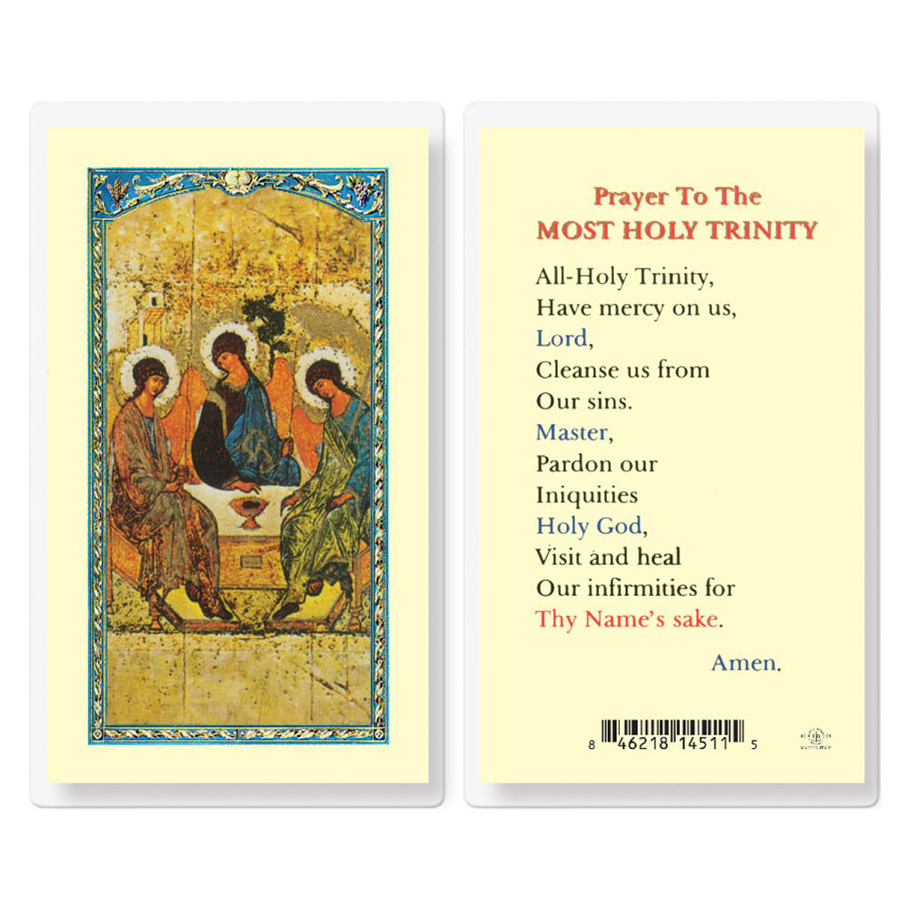 Most Holy Trinity - Prayer Card | The Catholic Company®