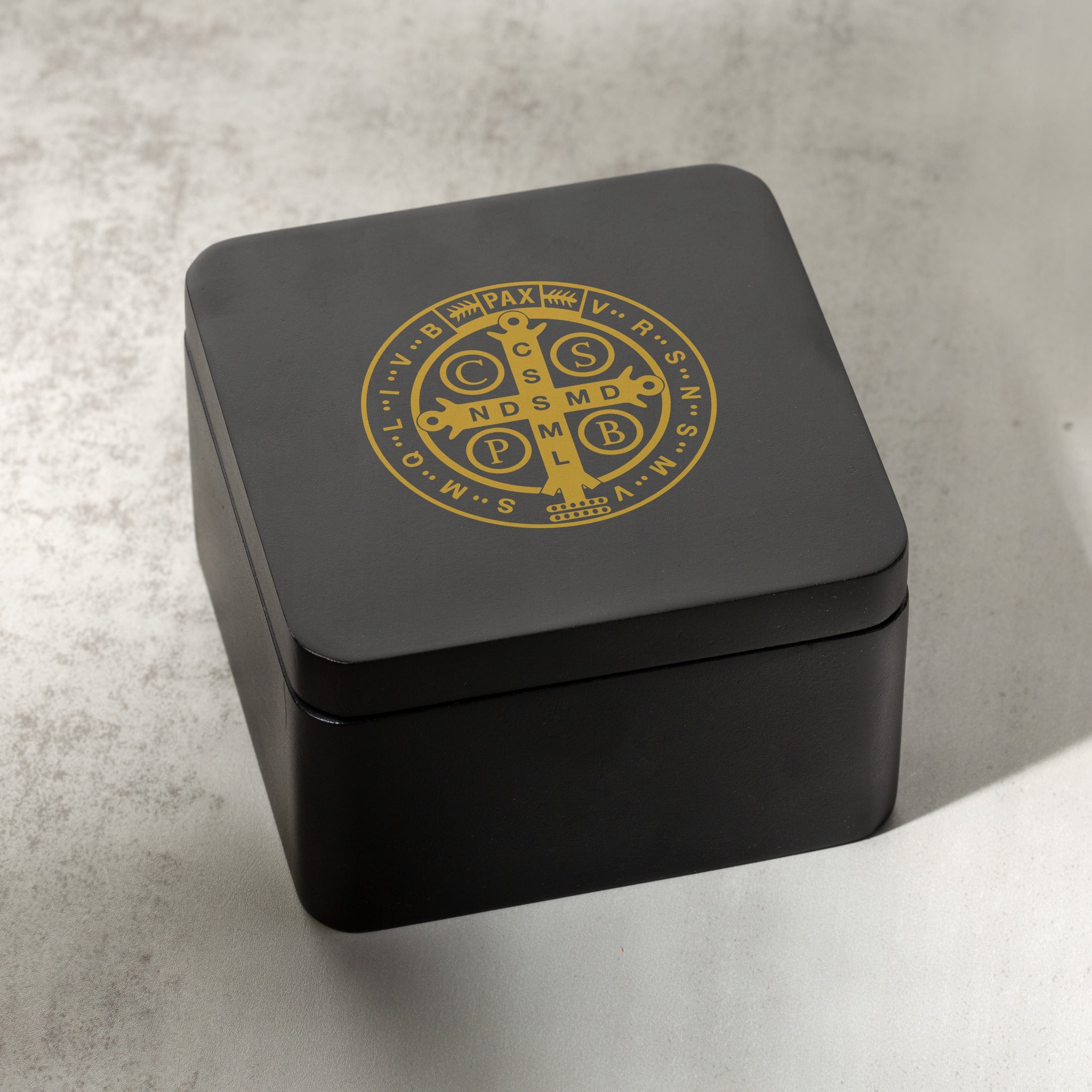 St. Benedict Medal Keepsake Box | The Catholic Company®
