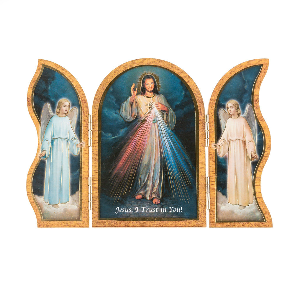 Divine Mercy & Angels Triptych | The Catholic Company®