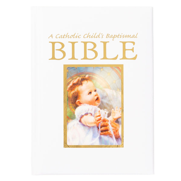 Personalizable Catholic Child's Baptismal Bible | The Catholic Company®