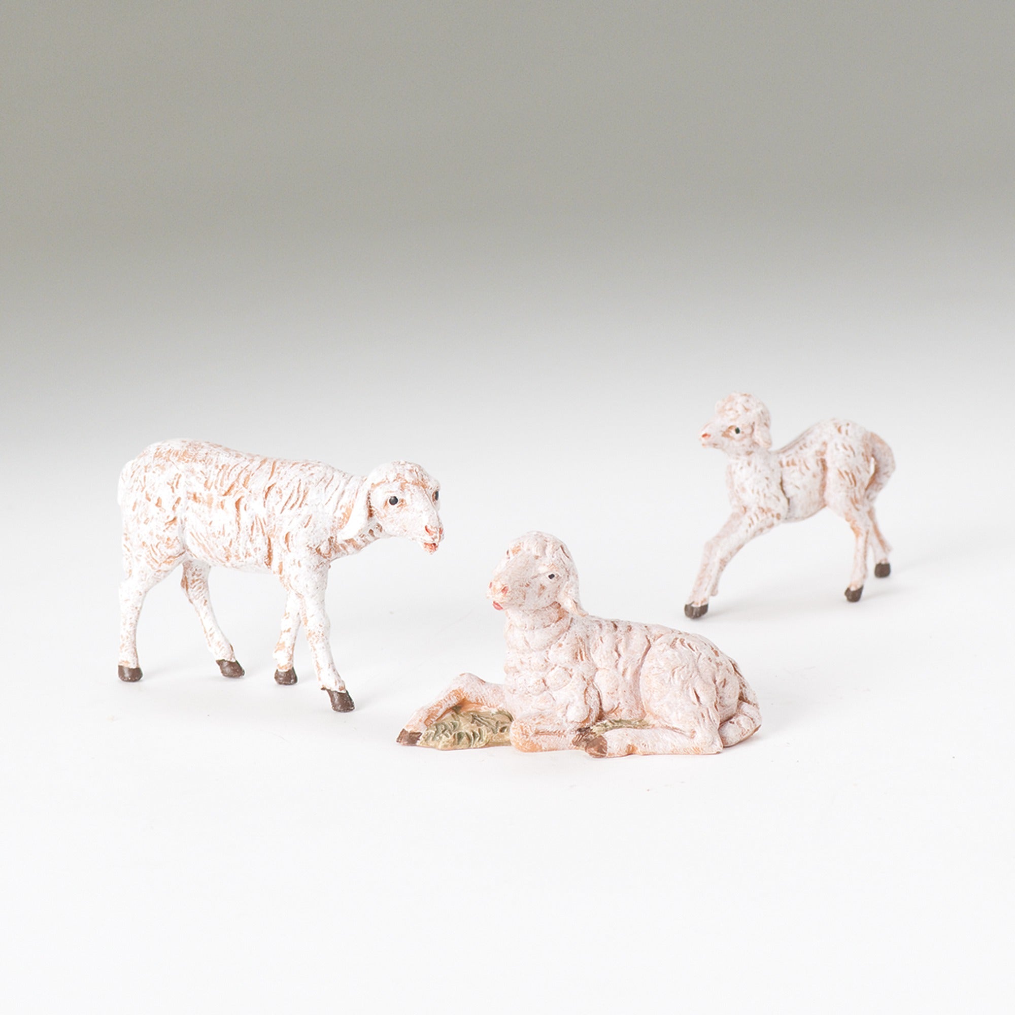 Fontanini 3 pc Sheep Family 5" Scale | The Catholic Company®