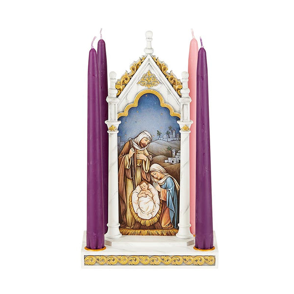 O Little Town of Bethlehem Advent Candle Holder | The Catholic Company®