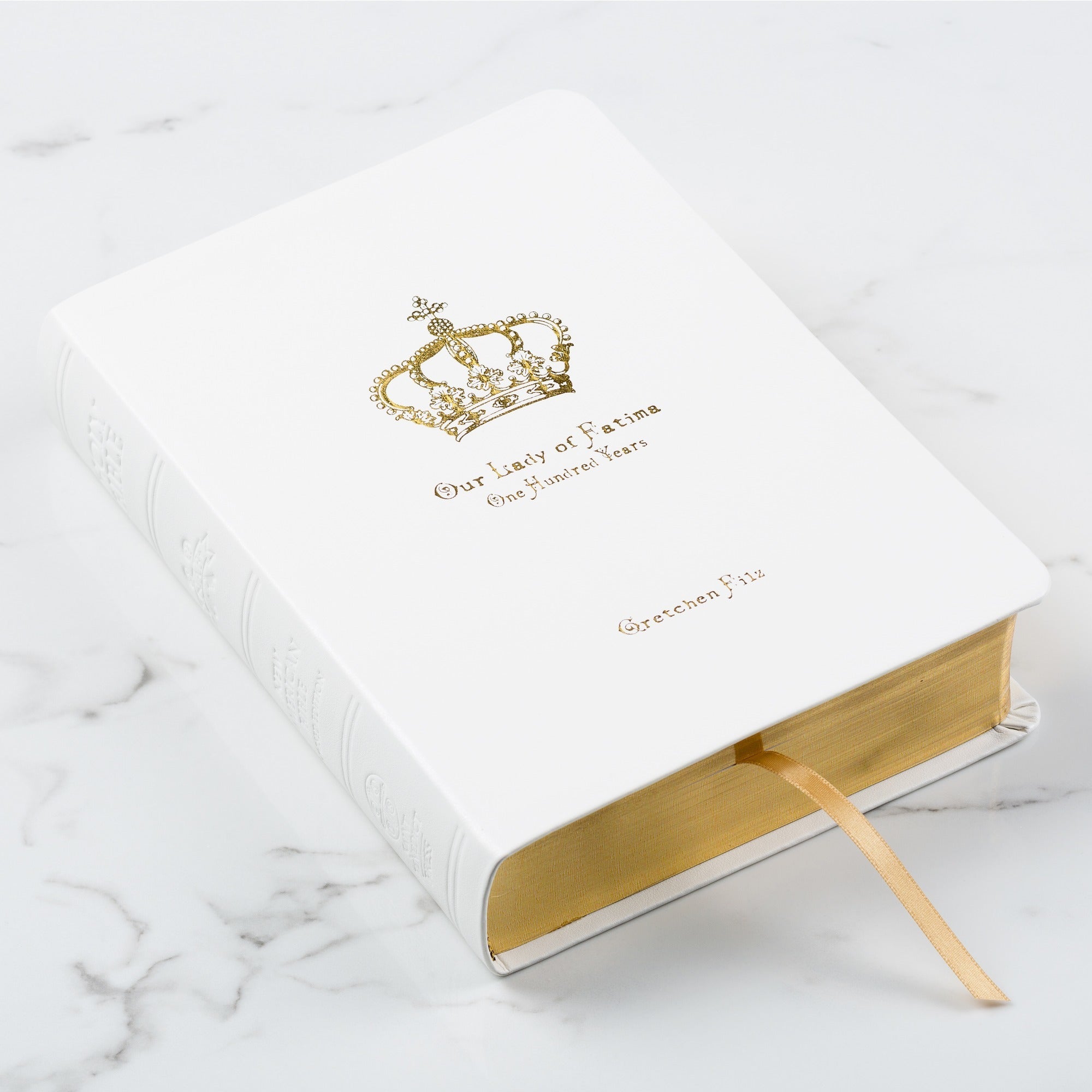 Fatima Crown White Bible | The Catholic Company®