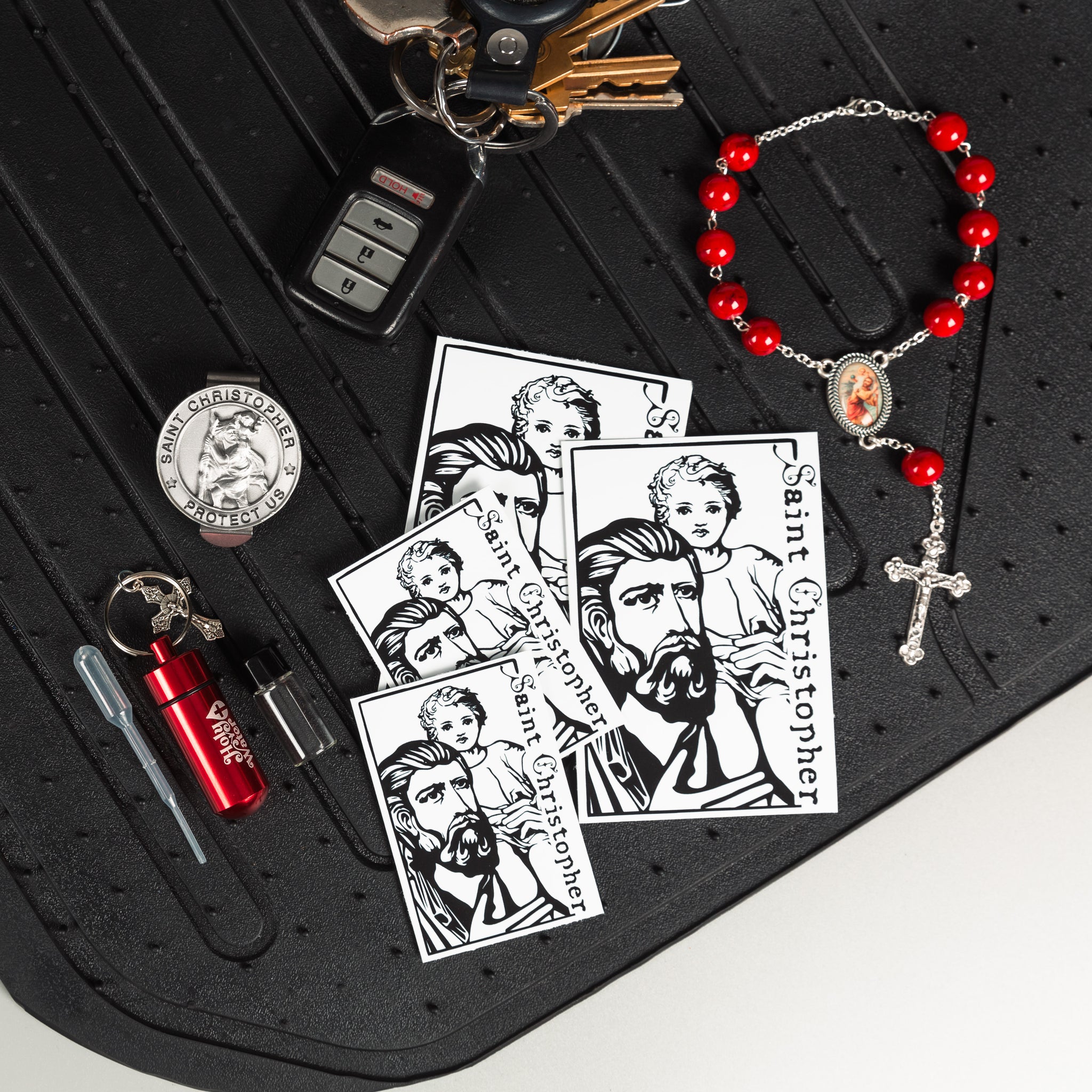 St. Christopher Car Gift Set | The Catholic Company®