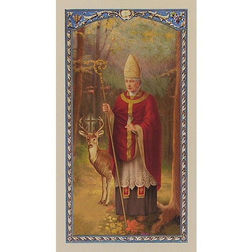 St. Hubert - Prayer Card | The Catholic Company®