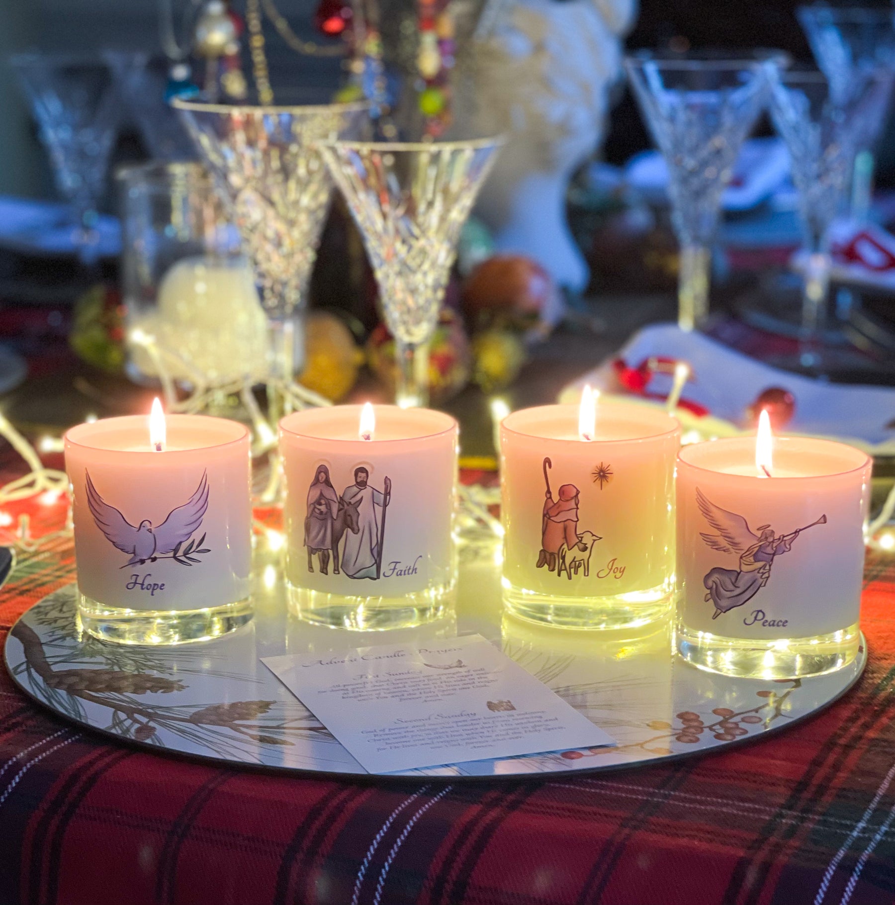 Advent Candles - Set of 4 | The Catholic Company®