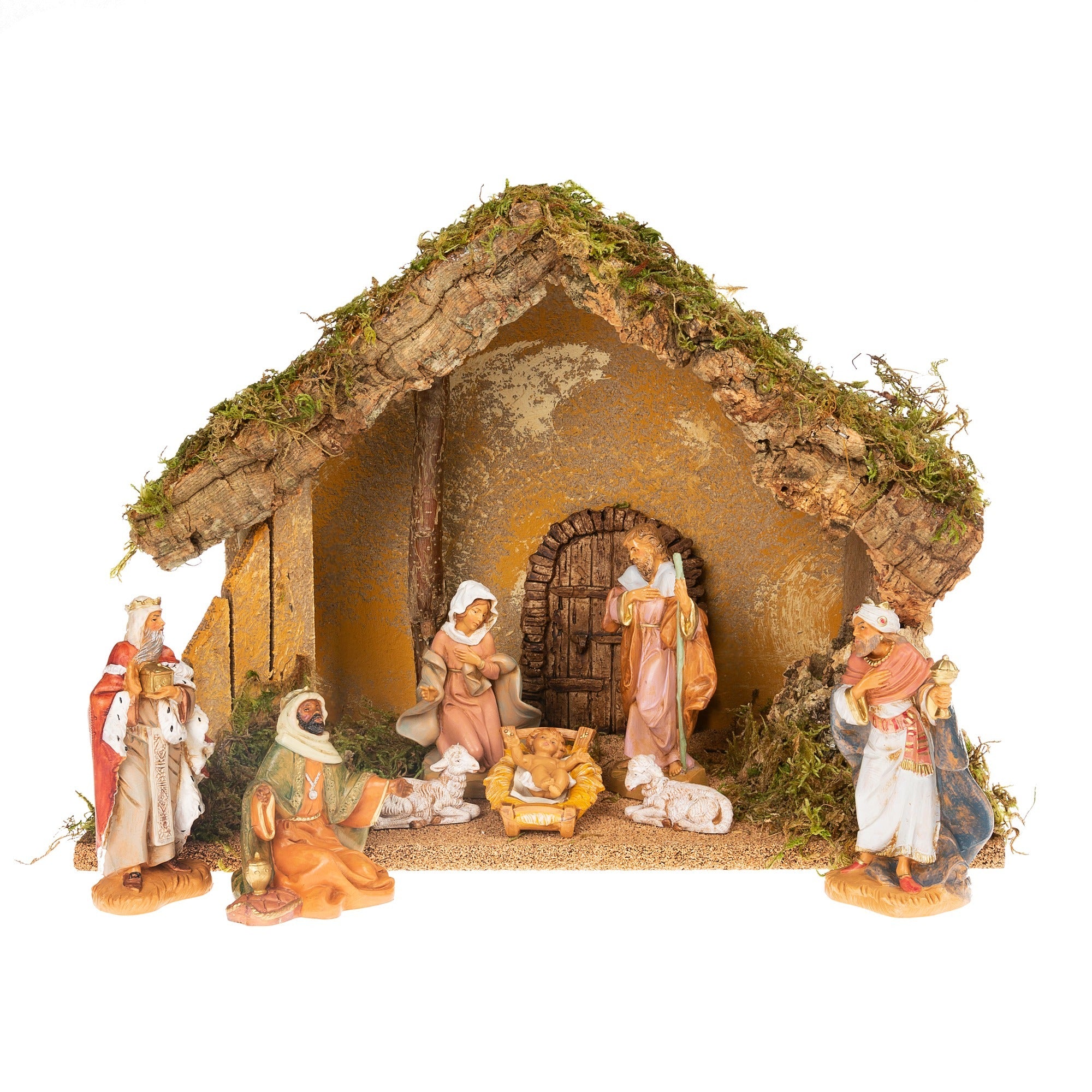 Fontanini Nativity with Stable - 9 Pieces | The Catholic Company®