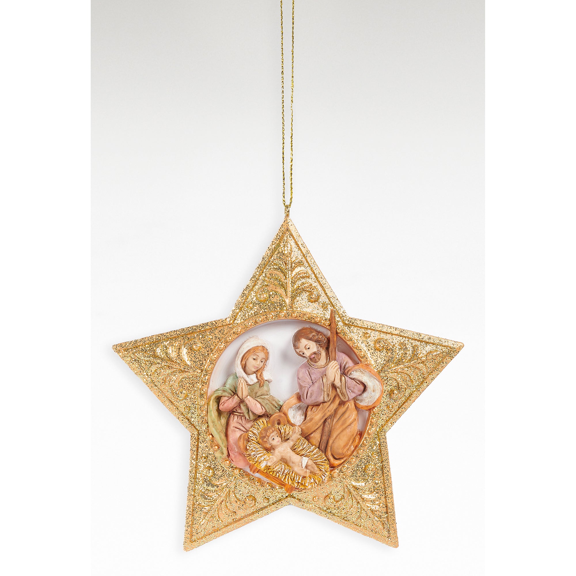 Fontanini Holy Family Christmas Star Ornament | The Catholic Company®