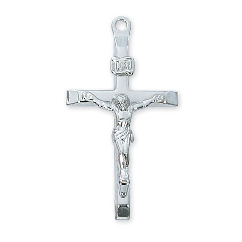 Sterling Silver Crucifix Pendant - 2600337 | The Catholic Company®
