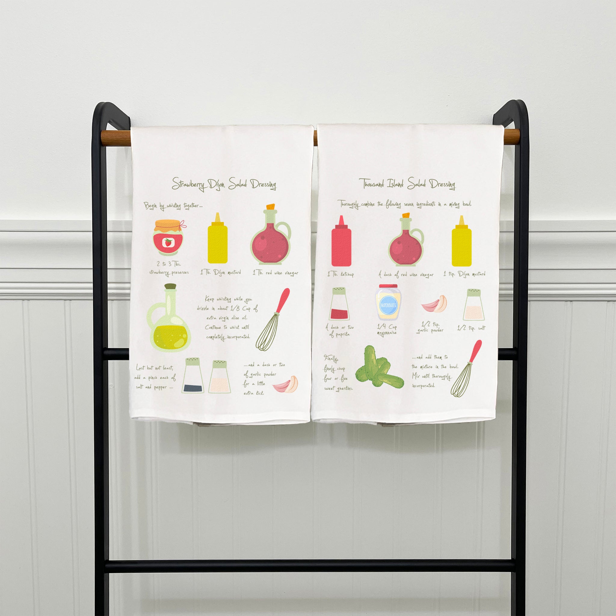 Heavenly Table Recipe Dish Towels - Set of 2 | The Catholic Company®