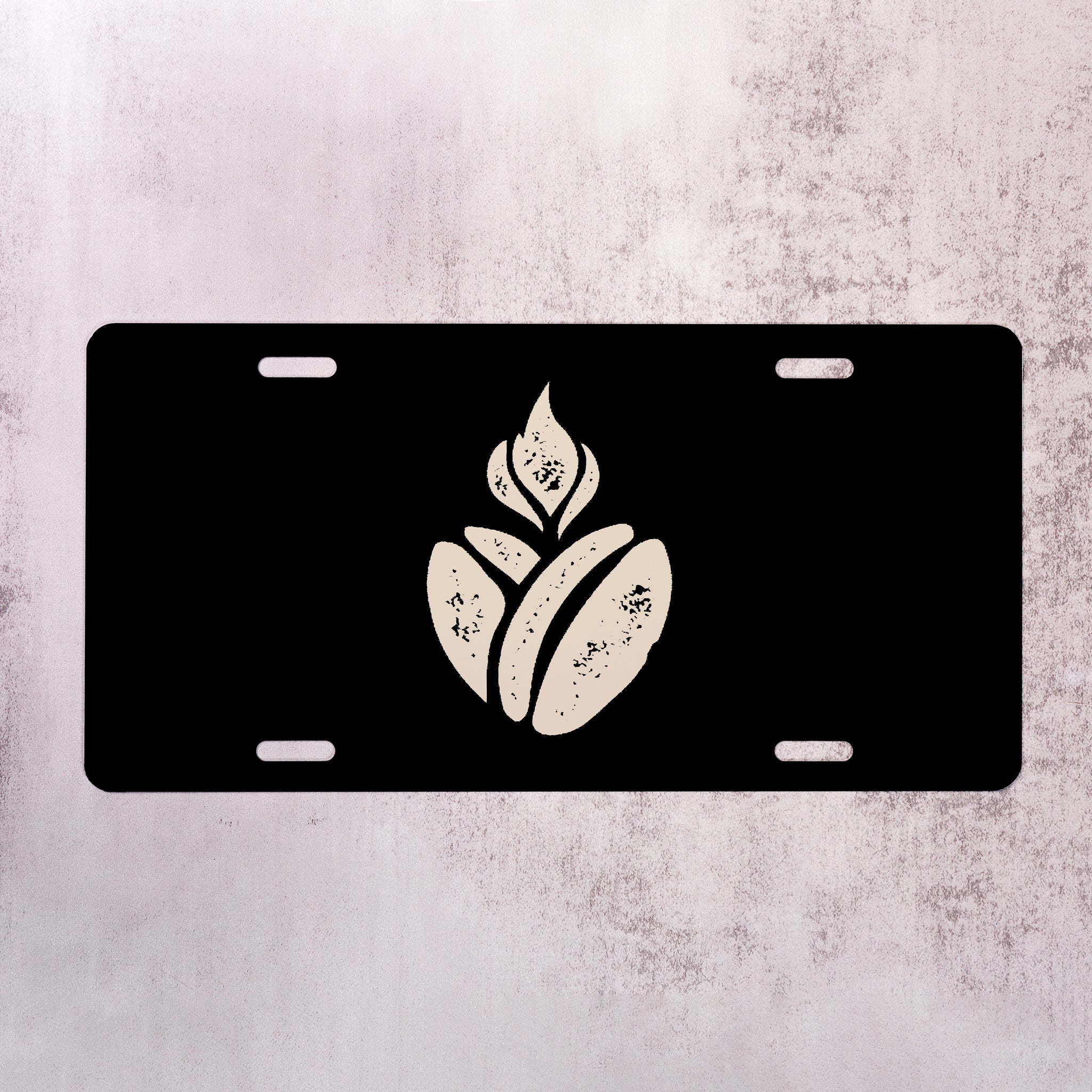 Catholic Coffee Sacred Heart Cofee Bean License Plate | The Catholic ...