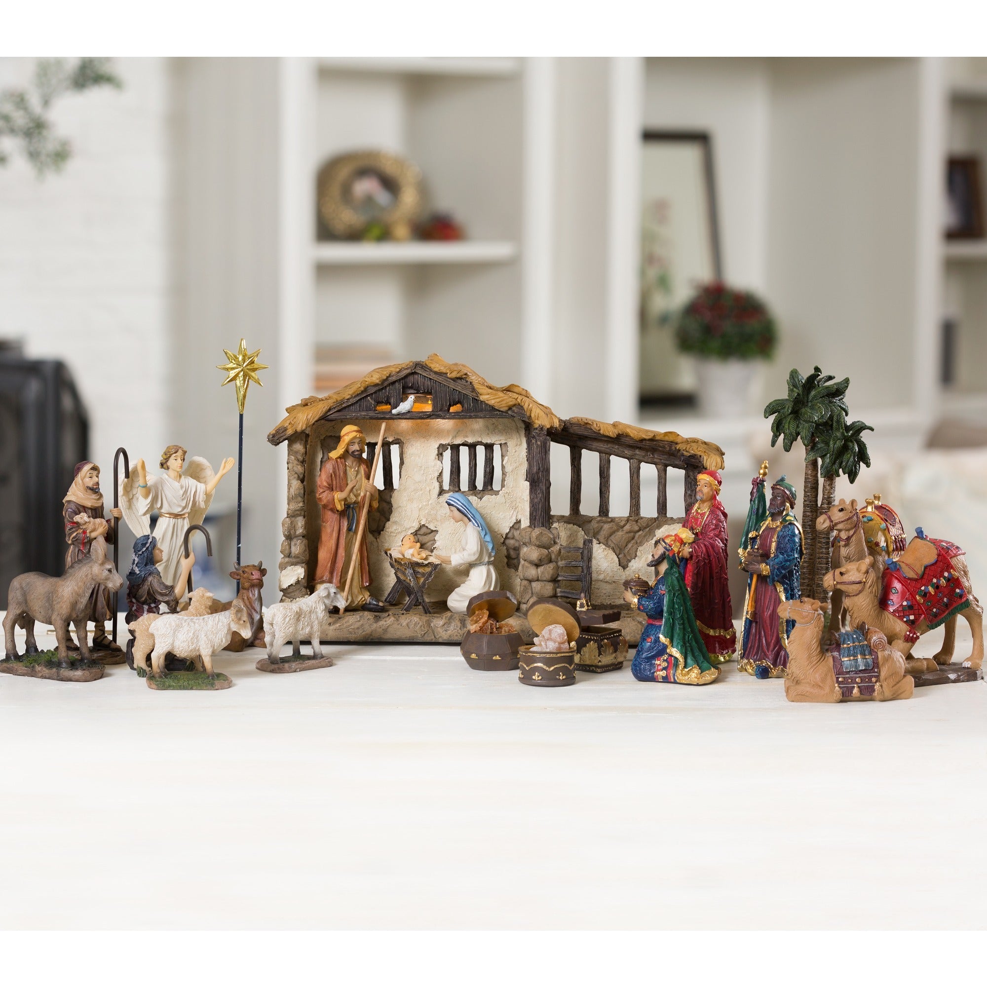 Real Life Nativity-23 Piece Set | The Catholic Company®