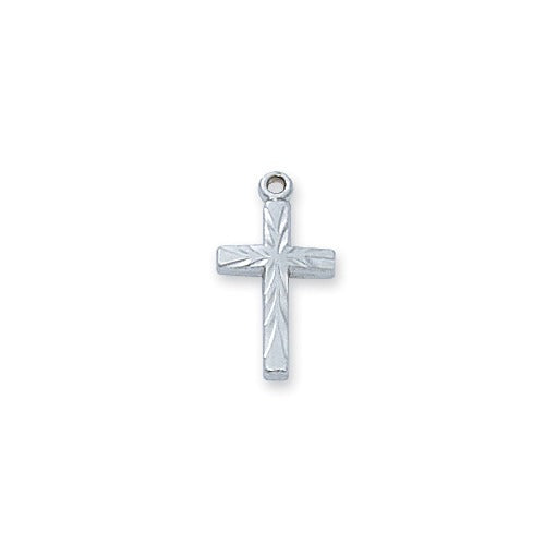 Sterling Cross on Baby Chain | The Catholic Company®