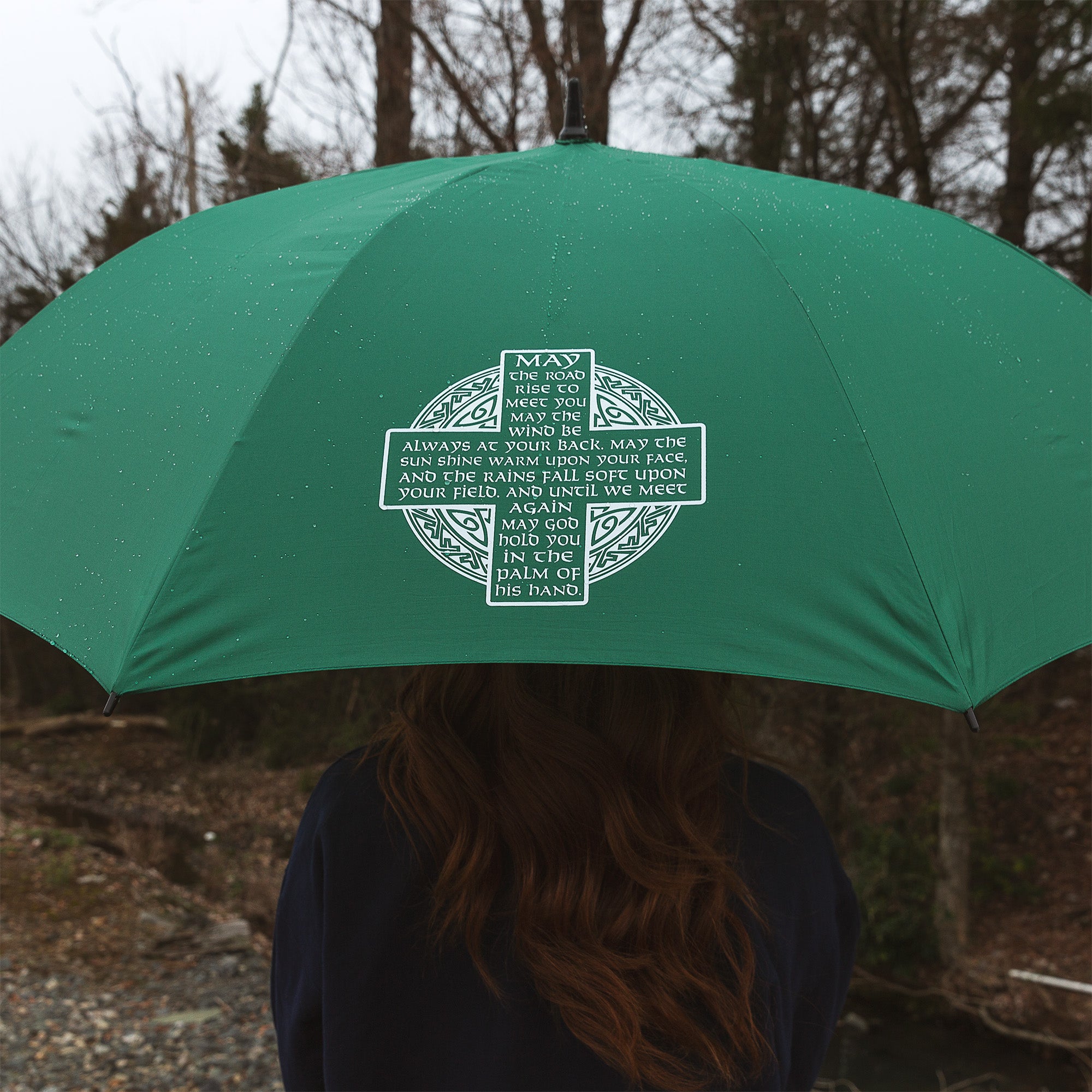 Personalized Irish Blessing Umbrella | The Catholic Company®