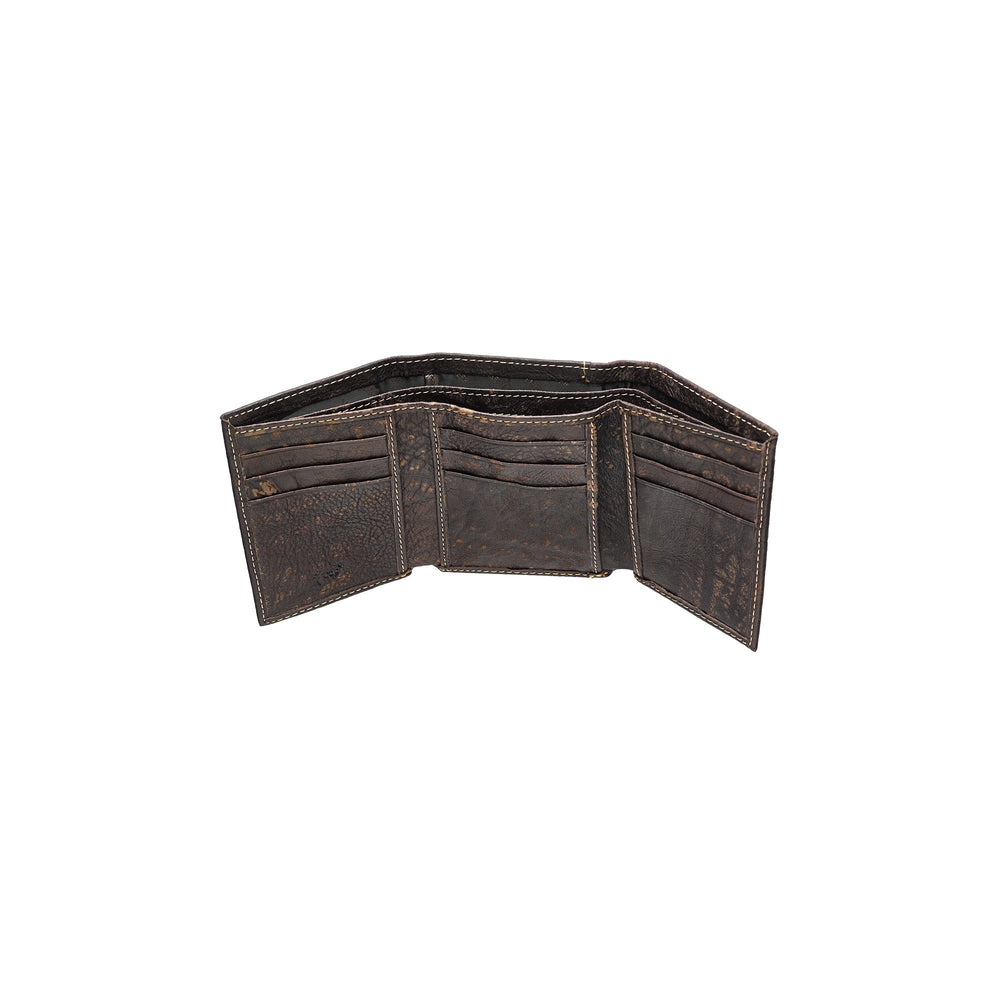 Genuine Leather Wallet with Crosses | The Catholic Company®