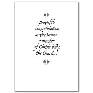 RCIA Congratulations Greeting Card | The Catholic Company®