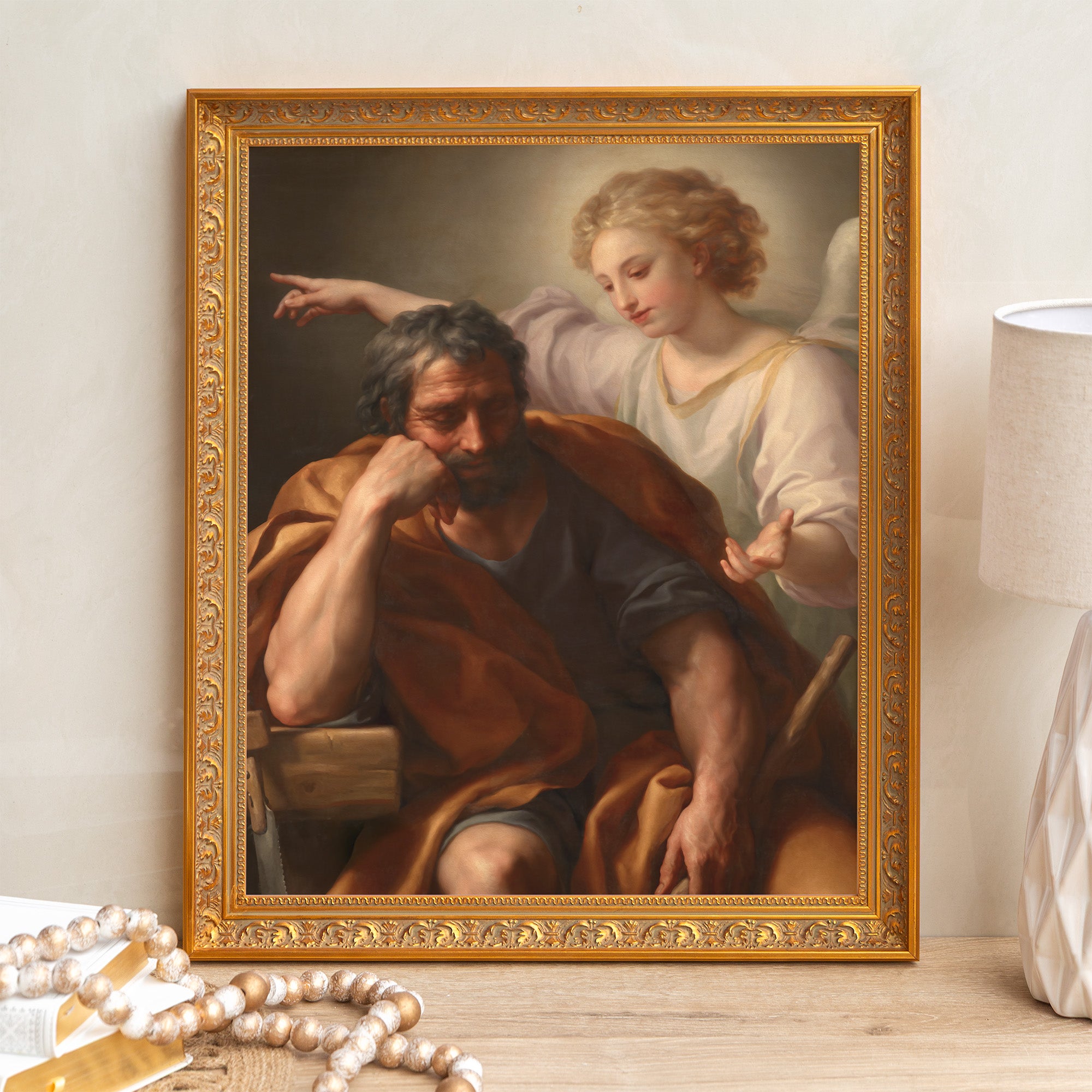 The Dream of Joseph Framed Canvas - Sacred Signature Collection