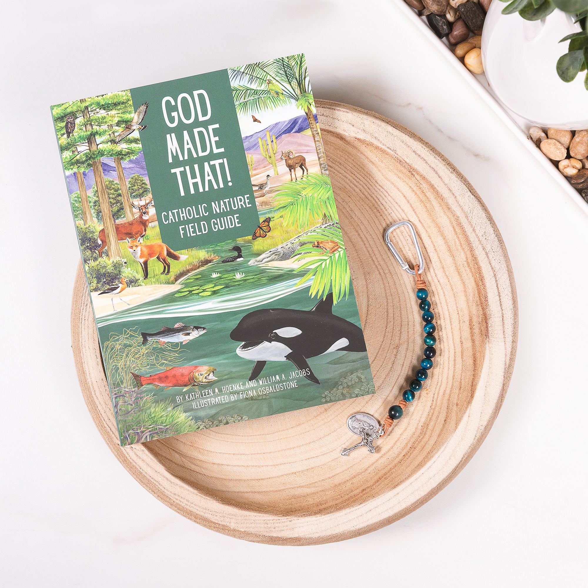 God Made That! Catholic Nature Field Guide Book & Brave Beads Gift Set