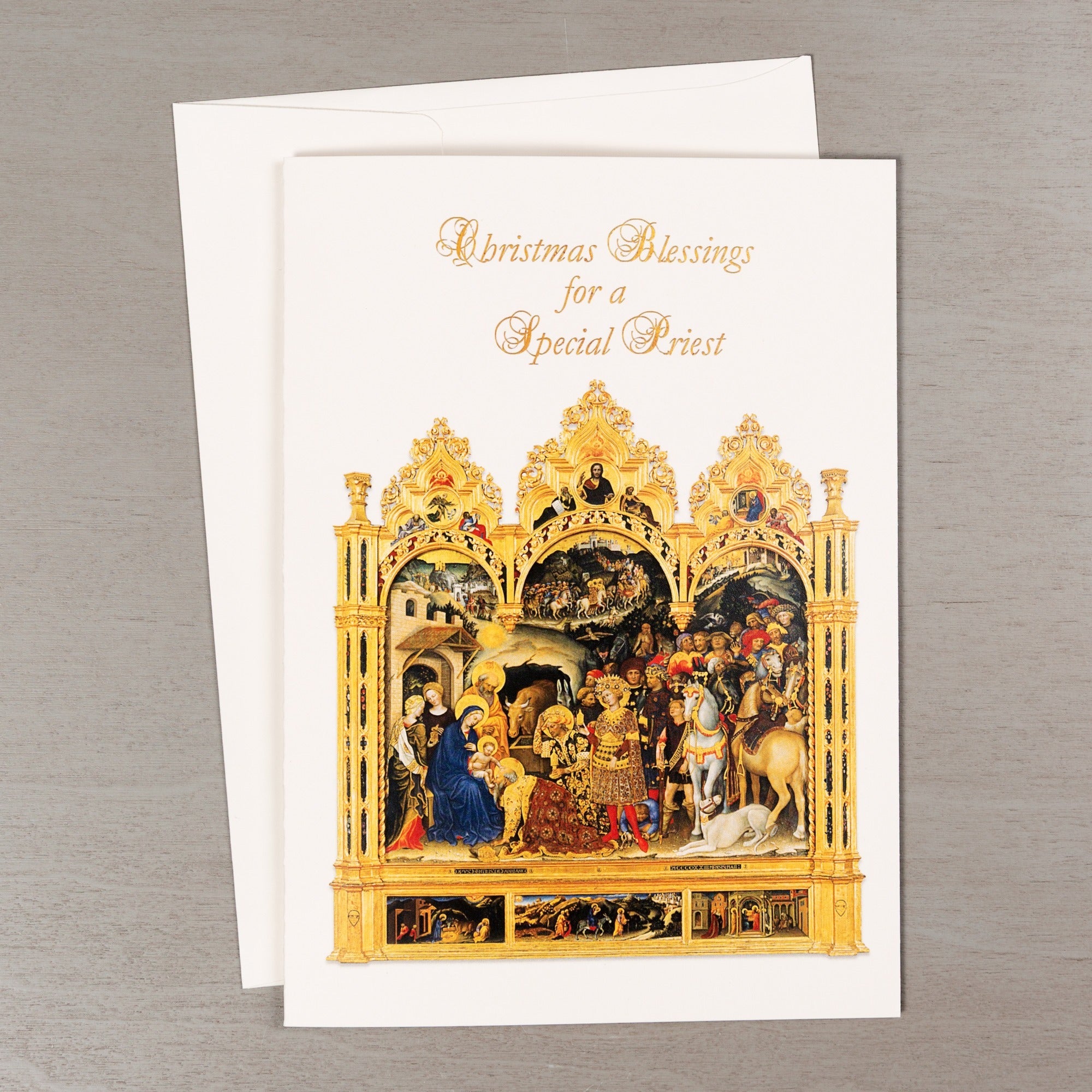 Nativity Blessings Christmas Card for Priests | The Catholic Company®