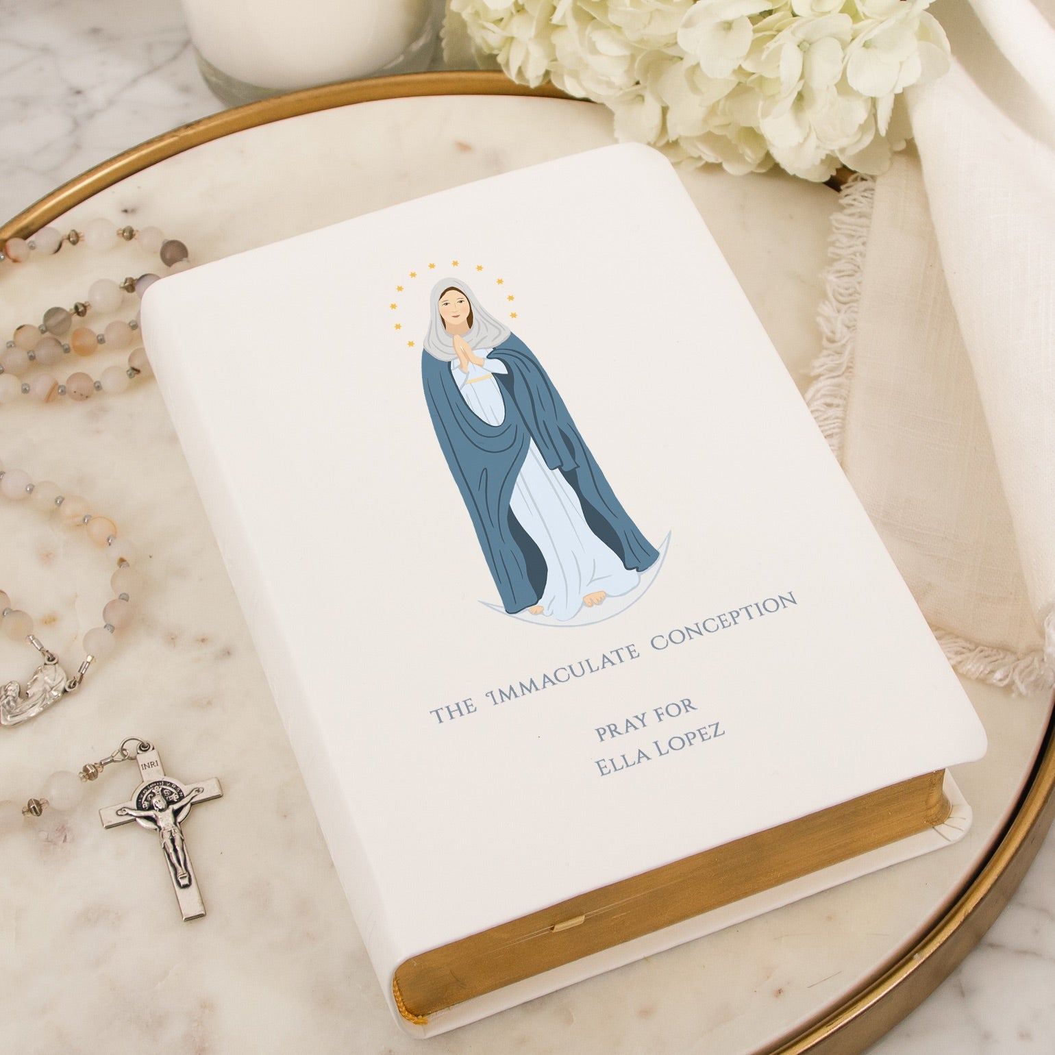 Personalized Immaculate Conception Bible | The Catholic Company®