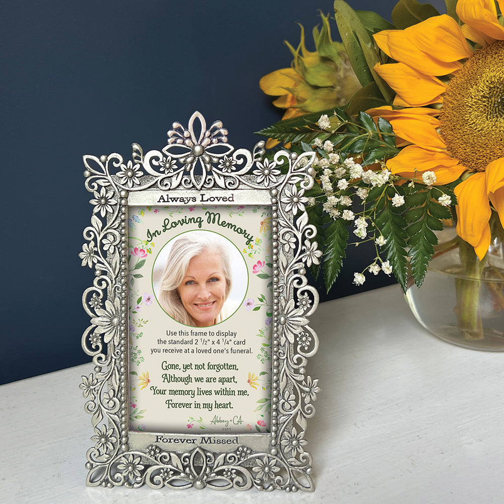 In Loving Memory Prayer Card Frame | The Catholic Company®