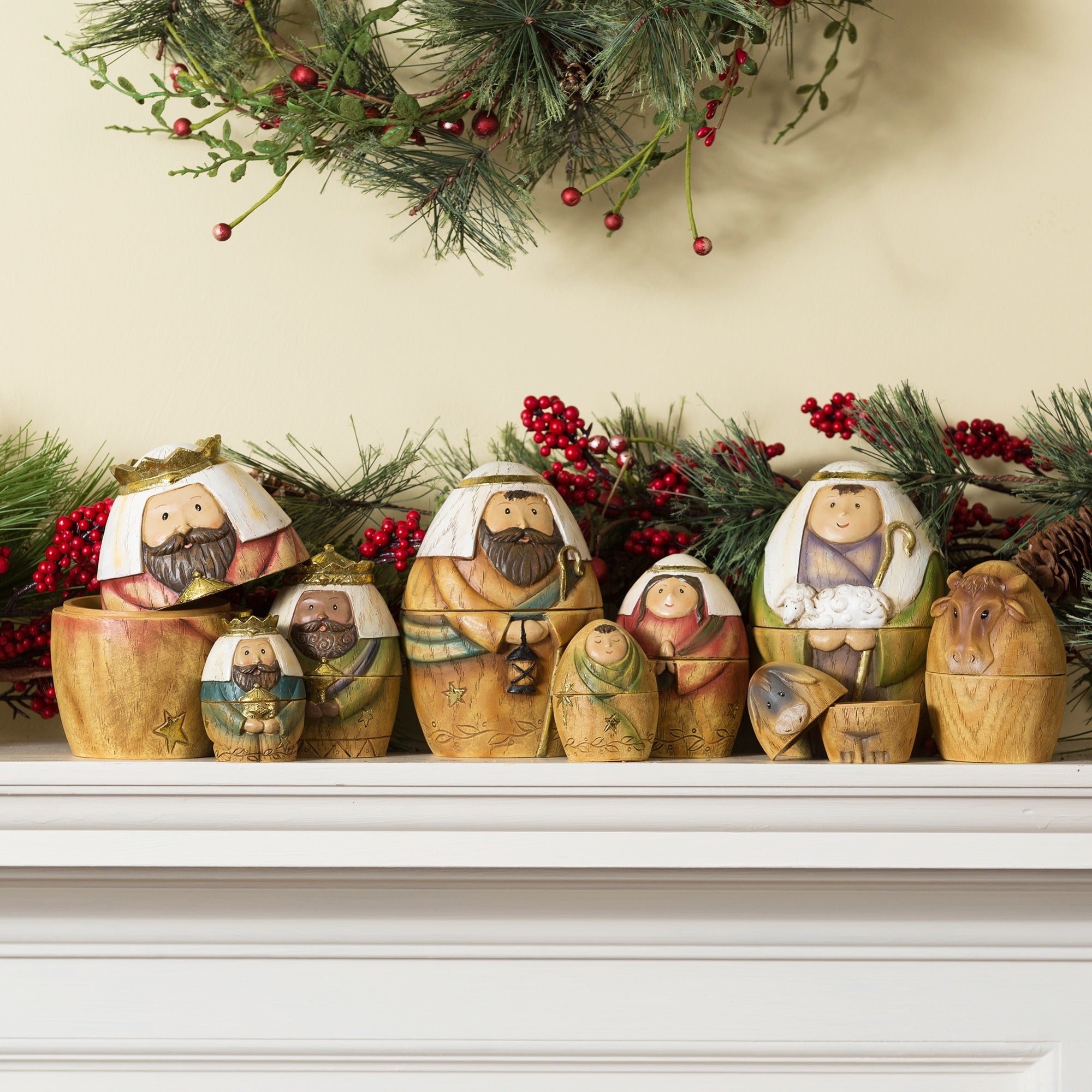 Nativity Nesting Dolls Set | The Catholic Company®