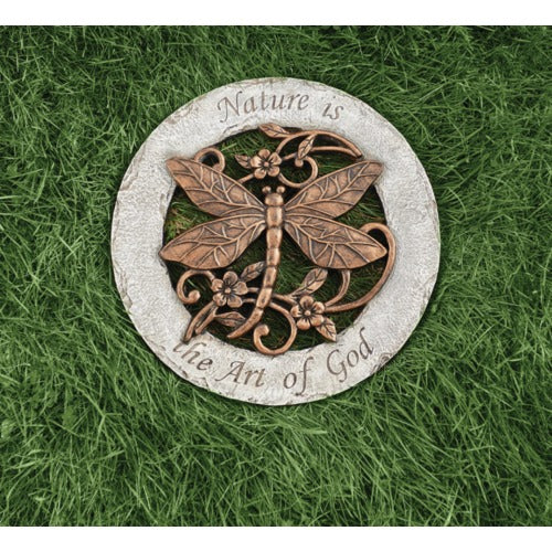 Nature is the Art of God - Dragonfly Garden Stone | The Catholic Company®