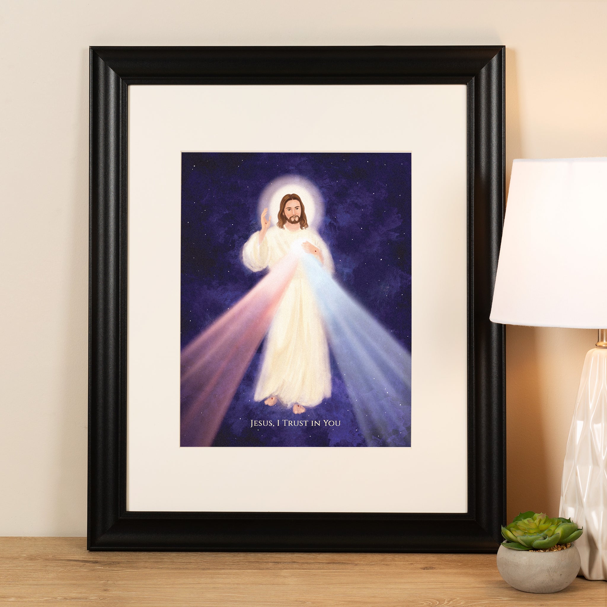Divine Mercy Framed Print - 16x20 | The Catholic Company®